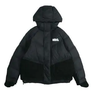Nike X Sacai Down Hooded Jacket - Black
