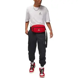 JORDAN Air Button Closure Design Casual Pants