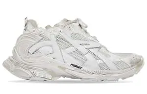 Balenciaga Runner Sneakers - White/black
