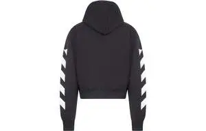 Off-White Diagonal Stripe Pullover Hoodie