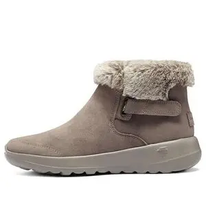 Sketchers On-the-go Joy First Glance Ankle Boots - Dark Taupe