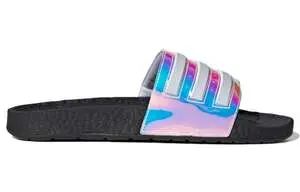 Adidas Adilette Boost Iridescent Slides
