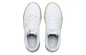 PUMA Carina Leather Low Top Sneakers