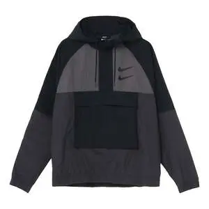 Nike As Nsw Swoosh Jkt Wvn Nfs Casual Sports Woven Jacket - Black