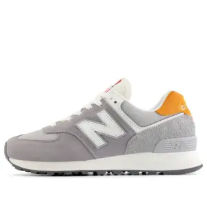 NEW BALANCE 574 "grey Orange" Sneakers - Grey/orange
