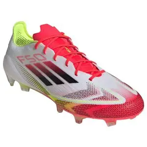 Adidas F50 League Ag 'pure Victory Pack' Cleats - Cloud White/core Black/solar Yellow