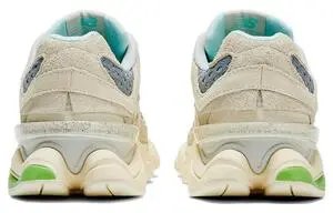 NEW BALANCE 9060 X Bricks & Wood Sneakers - Cream/green