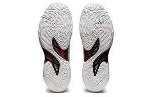 Asics Gel Burst 25 Low Top Basketball Sneakers - White/red