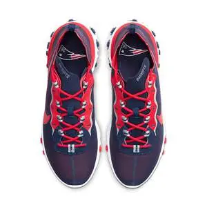Nike Nfl X React Element 55 "new England Patriots" Sneakers - Red