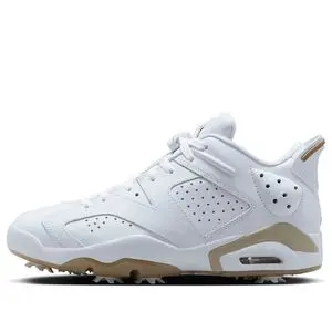 JORDAN Air Retro Low Golf Shoes - White/khaki