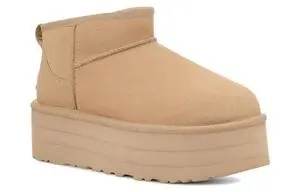 UGG Classic Ultra Mini Platform Boots - Light Greybrown