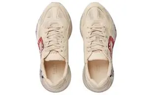 Gucci Rhyton 'mouth Print' Sneakers - Ivory