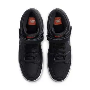 Nike Dunk Mid Pro Iso Sb 'orange Label' Sneakers - Black
