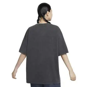 Nike Oversized Graphic T-shirt Asia Sizing 'washed Black
