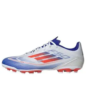 Adidas F50 League Ag Football Boots - White/blue/orange