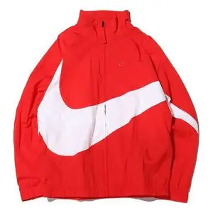 Nike Big Swoosh Sportswear Woven Jacket - Red