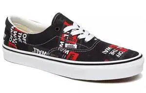 VANS Era 'packing Tape' Low Top Sneakers - Black/red