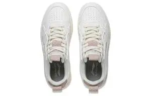 LI-NING Star Candy "smoke White" Sneakers - White/brown