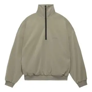 Adidas Fear Of God Athletics 1/2-zip Track Top Asia Sizing - Clay