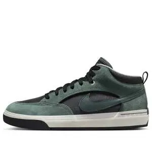 Nike React Leo Mid Top Sneakers - Vintage Green/black/anthracite
