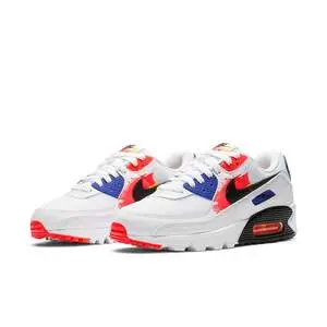Nike Max 90 "brushstroke" Sneakers - Whiteredblue