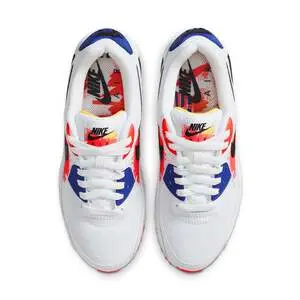 Nike Max 90 "brushstroke" Sneakers - Whiteredblue