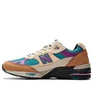 NEW BALANCE New Balance 991 "Made In UK Palace Teal" Teal/brown/beige