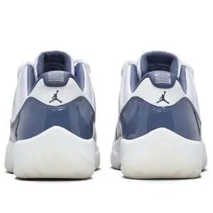 JORDAN Air Retro Low - White/midnight Navy/diffused Blue