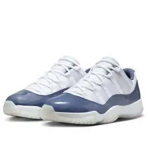 JORDAN Air Retro Low - White/midnight Navy/diffused Blue