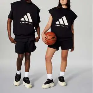 Adidas Sleeveless Basketball Sweatshirt