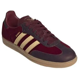 Adidas Samba 'shadow Red Velvet' Sneakers - Shadow Red/maroon/gum
