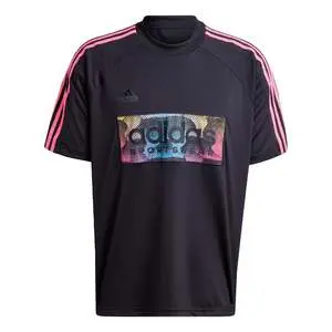 Adidas Tiro Mesh Applique Jersey - Black