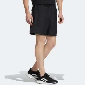 Adidas Solid Color Logo Printing Sports Shorts