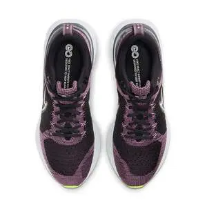 Nike React Infinity Run Flyknit 2 Athletic Sneakers - Purple/grey