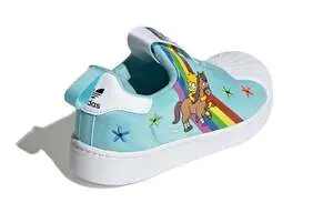 Adidas Superstar 360 X The Simpsons 'lisa And Her Pony' Slip-on Sneakers