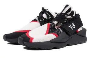 Adidas Y-3 Kaiwa Sneakers - Blackwhitered