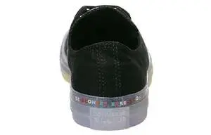 CONVERSE Chuck Taylor All Star Low Top Rainbow Sneakers - Black