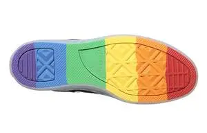 CONVERSE Chuck Taylor All Star Low Top Rainbow Sneakers - Black