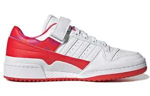 Adidas Marimekko X Forum Low 'laine Wave' Sneakers - White/red