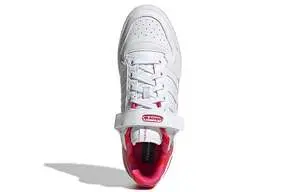 Adidas Marimekko X Forum Low 'laine Wave' Sneakers - White/red