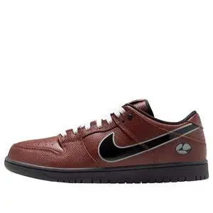 Nike Nike SB X Limosine Skateboards Dunk Low "Football" Dark Pony/black/silver