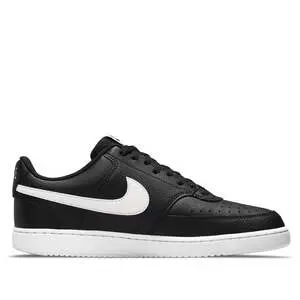 Nike Court Vision Low Next Nature Sneakers - Black/white
