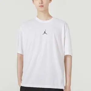 JORDAN Ss22 Logo Printing Sports Round Neck Short Sleeve White - Default Color