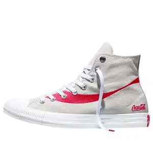 CONVERSE X Coca-cola Chuck Taylor All Star High Top Sneakers - Grey/white/red
