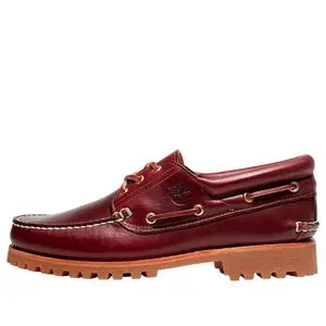 Men's Red Boating Shoes
