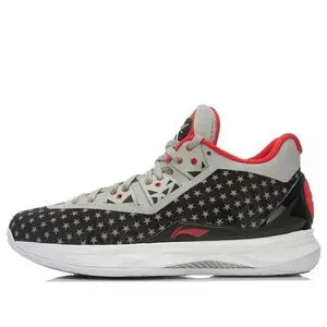 LI-NING Way Of Wade 4 'veterans Day' Abak033-15 Sneakers - Black/cold Grey/red