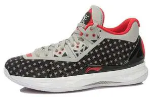 LI-NING Way Of Wade 4 'veterans Day' Abak033-15 Sneakers - Black/cold Grey/red