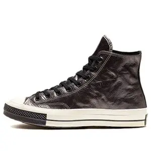 CONVERSE Chuck 1970s Flight School Leather High Top Sneakers - Black