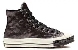 CONVERSE Chuck 1970s Flight School Leather High Top Sneakers - Black