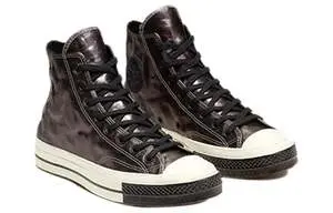 CONVERSE Chuck 1970s Flight School Leather High Top Sneakers - Black
